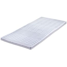 Hemafa Topper &raquo;SEAQUAL Topper&laquo; Mit reclyctem Plastik aus den Ozeanen beige Gelschaum flexibel, B/L: 180cm x 200cm (1 Stk.)