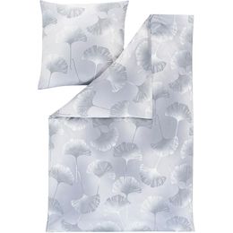Estella Bettw&auml;sche &raquo;ISABELLA&laquo; 2 Stk. ABSOLUT B&Uuml;GELFREI grau Mako-Interlock-Jersey, Obermaterial: 100% Baumwolle B/L: 135cm x 200cm, 1 Stk., 1 Stk., Mako-