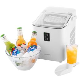 Hyundai Eisw&uuml;rfelmaschine &raquo;HYUICEM12&laquo; Herausnehmbarer Eisbeh&auml;lter Einheitsgr&ouml;&szlig;e