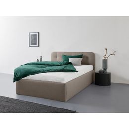 Westfalia Schlafkomfort Polsterbett &raquo;Rostock&laquo; auch mit Stauraum und Kopfteilverstellung erh&auml;ltlich beige Bezug 100% Polyurethan, Polsterung: Polsterwatte, Material Gestell: 