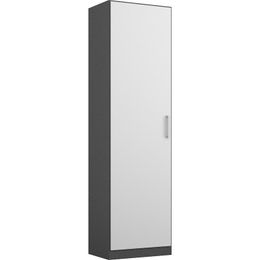 Rauch Dreht&uuml;renschrank &raquo;Kleiderschrank Schrank Garderobe Garderobenschrank HOMBURG&laquo; in 2 Breiten mit moderner Hochglanzfront MADE IN GERMANY wei&szlig; 