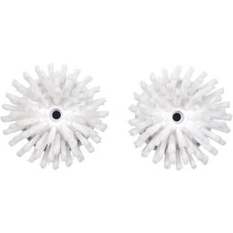 OXO Good Grips Reinigungsb&uuml;rste Set 2 Stk. aus Kunststoff Ersatzb&uuml;rste (Nachf&uuml;llung) f&uuml;r Handb&uuml;rste mit Sp&uuml;lmitteldosierung wei&szlig; Kunststoff 