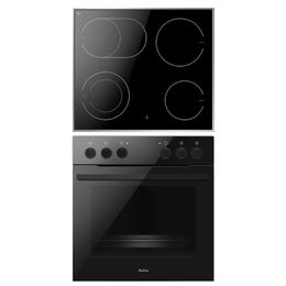 Amica Elektro-Herd-Set Fusion Design &raquo;EHCX 933 000 S&laquo; mit Teleskopauszug nachr&uuml;stbar Steam Clean Set, 1 Stk. tlg. Zuverl&auml;ssiger Kochkomfort f&uuml;r den 