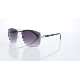 MAN'S WORLD Man's World Herren Sonnenbrille im zeitlos edlem Design grau Einheitsgr&ouml;&szlig;e