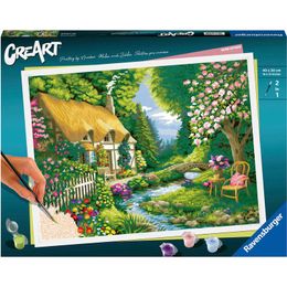 Ravensburger Malen nach Zahlen &raquo;CreArt, River Cottage&laquo; Made in Europe bunt Einheitsgr&ouml;&szlig;e