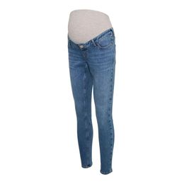 V&eacute;ro Moda Vero Moda Umstandsjeans mit Skinny Fit in Medium Blue Denim | Gr.: S/L34