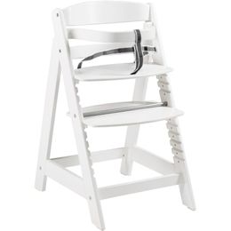 Roba Hochstuhl &raquo;Treppenhochstuhl Sit Up Click, wei&szlig;&laquo; () aus Holz wei&szlig; B/H/T: 45cm x 80cm x 54cm