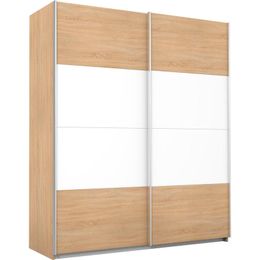 Rauch Schwebet&uuml;renschrank &raquo;Quadra Kleiderschrank Schrank Gaderobe&laquo; mit M&ouml;glichkeit zur individuellen Frontgestaltung, leichtg&auml;ngige T&uuml;ren wei&szlig; 