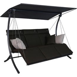 Angerer Hollywoodschaukel &raquo;Swing Smart coffee&laquo; wetterfest braun Obermaterial: 100% Polyester Einheitsgr&ouml;&szlig;e