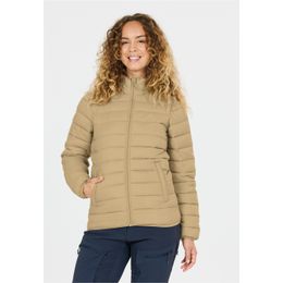 WHISTLER Damen Outdoorjacke "Arubi", beige, Gr. 42, kariert, 100% Polyamid, Jacken, mit leichter F&uuml;llung