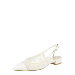 K by KARL LAGERFELD Karl Lagerfeld Ballerina Damen Gr&ouml;&szlig;e 38 wei&szlig; Sommerschuhe