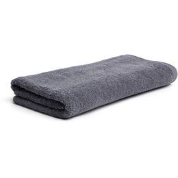 M&ouml;ve Saunatuch &raquo;Superwuschel&laquo; mit Stick grau Walkfrottee, Baumwolle B/L: 80cmx200cm, 1 Stk., Walkfrottee