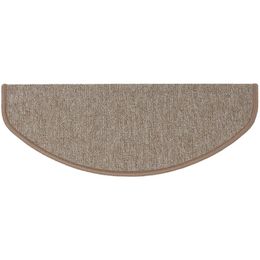 OTTO home Stufenmatte &raquo;Blackburn, melierte Schlinge&laquo; halbrund 4 mm H&ouml;he gro&szlig;e Farbauswahl, selbstklebend, auch als Set 15 St&uuml;ck beige Kunstfaser B : 