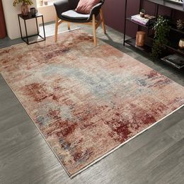 LUXOR living Teppich &raquo;Rocco&laquo; rechteckig 11 mm H&ouml;he Vintage-Look, verschiedene Designs, mit Fransen, Wohnzimmer Polyester B : 200cm 1 Stk., 11mm, L: 