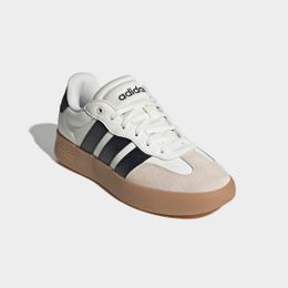 Herren Sneaker "BARREDA XLG", adidas Sportswear, Gr. 40, wei&szlig;, Leder, Synthetik, Schuhe, inspiriert vom Design des adidas samba XLG