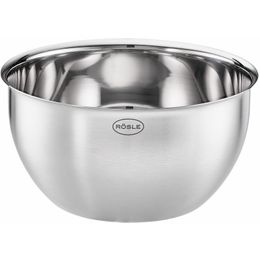 R&ouml;sle R&Ouml;SLE Sch&uuml;ssel &raquo;Basic Line&laquo; aus Edelstahl 18/10 f&uuml;r universellen Einsatz, mit Sch&uuml;ttrand, sp&uuml;lmaschinengeeignet silber Edelstahl 18/10 &Oslash; 20cm