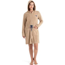 Kangaroos Damenbademantel &raquo;Kira, ideal f&uuml;r Sauna & Spa, Hotelbademantel, Morgenmantel&laquo; 1 Stk. mit Bindekordel, kurz, Badem&auml;ntel f&uuml;r Damen, XS-3XL 