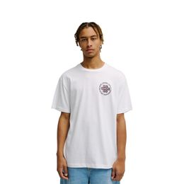 DC Shoes Herren T-Shirt "Work Circle", wei&szlig;, Gr. XS, Obermaterial: 75% Baumwolle, 25% Baumwolle., Shirts