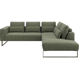 Musterring Ecksofa &raquo;JUSTB! PM100, stilvoller Lounge-Komfort von &laquo; Kollektion Bettina Zimmermann, optionaler Sitzvorzug & Fu&szlig;-Auswahl 100% Polyester B/H/T: 268cm 