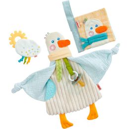 Haba Greifspielzeug &raquo;Baby-Spiel-Set Gans, 3-in-1&laquo; bunt Einheitsgr&ouml;&szlig;e Greifspielzeug