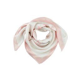 Laura Scott Damen Halstuch mit filigranem Blumenmuster rosa Einheitsgr&ouml;&szlig;e