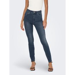 Only Damen Only High-waist-Jeans &raquo;ONLMILA HW SK ANK DNM BJ407&laquo; blau 26, L&auml;nge 32