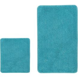 Kleine Wolke Badematte &raquo;RELAX, Badvorleger, Badezimmer Teppich&laquo; H&ouml;he 30 mm rutschhemmend beschichtet fu&szlig;bodenheizungsgeeignet Badteppich, meliert, rechteckig, rund
