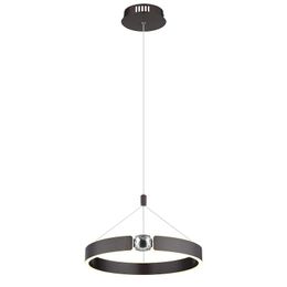 Globo LIGHTING H&auml;ngeleuchte &raquo;HENDRICKS&laquo; LED-Modul 1 Stk. Warmwei&szlig; H&auml;ngelampe Esszimmer-Leuchte Esstischleuchte Wohnzimmer &Oslash; 40cm H: 125cm, 1 Stk.