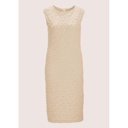 Madeleine Mode MADELEINE Damen Sommerkleid "Etuikleid Elegantes &auml;rmelloses Kleid mit Struktur", grau, Modern, Gr. 46, Obermaterial: 98% Polyester PES. 2% Elasthan