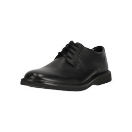 Clarks Herren Schn&uuml;rschuh "Atticus", Gr. 44, schwarz, Leder, Schuhe, im sportlichen Design