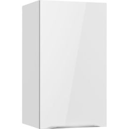 KOCHSTATION H&auml;ngeschrank &raquo;KS-Aken&laquo; wei&szlig; wei&szlig;, B/H/T: 40cm x 70,4cm x 34,6cm