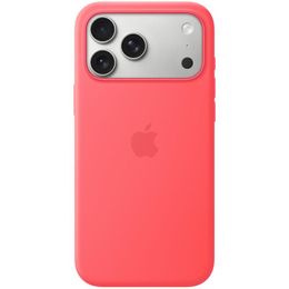 Smartphone-H&uuml;lle &raquo;iPhone 17 Pro Max Silikon Case mit MagSafe&laquo; Smartphones 17,5 cm (6,9 Zoll) pink Silikon Wie jedes von Apple entwickelte Case 
