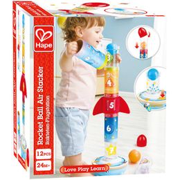 HAPE Stapelspielzeug &raquo;Raketen-Flugstation&laquo; bunt Einheitsgr&ouml;&szlig;e Stapelspielzeug