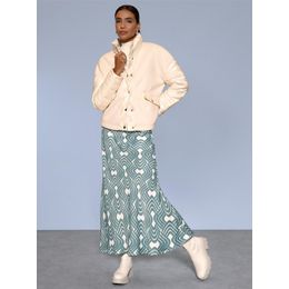 CR&Eacute;ATION L CREATION L Damen Steppjacke, beige, Gr. 38, unifarben, 93% Polyester, 7% Viskose, Besatz:55% Polyester, 45% Polyamid, Wattierung:100% Polyester,