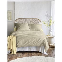 Irisette Bettw&auml;sche &raquo;Tokio 8607&laquo; 2 Stk. seidiger Glanz, besonders weich und hautschmeichelnd gelb Mako-Satin, Obermaterial: 100% Baumwolle B/L: 135cm x 200cm, 