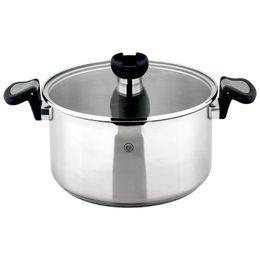 CS SOLINGEN Fleischtopf &raquo;ARON, Edelstahl rostfrei 18/10&laquo; 1 tlg. Edelstahl 18/10 silber 6 l + &Oslash; 24cm + H&ouml;he 13,5cm