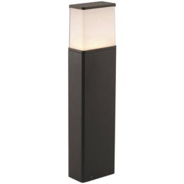 N&auml;ve n&auml;ve LED Sockelleuchte &raquo;Vigo&laquo; LED-Board 1 Stk. Warmwei&szlig; Au&szlig;enleuchte, Terrasse, anthrazit, H&ouml;he: 50 cm, LED warmwei&szlig; grau 1, H: 50cm, 1 Stk.