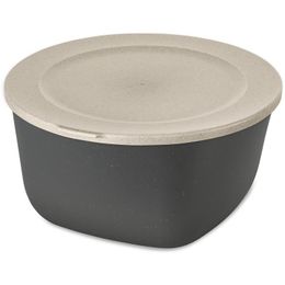 Koziol Frischhaltedose &raquo;CONNECT BOX 4&laquo; sp&uuml;lmaschinengeeignet,melaminfrei,recycelbar 4L grau Kunststoff B/H/L: 25cm x 13cm x 25cm