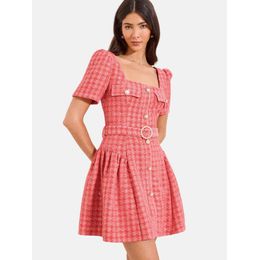 Lipsy Kleid Damen Gr&ouml;&szlig;e 44 pink / himbeer Sommerkleid