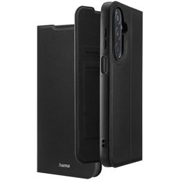 Hama Handyh&uuml;lle &raquo;Handytasche mit Kartenf&auml;chern f&uuml;r Samsung Galaxy A27 5G&laquo; Smartphones Magnetverschluss, Standfunktion, 2 Kartenf&auml;cher, Rundumschutz schwarz