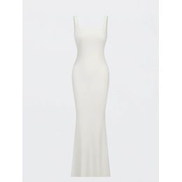cfab Dress 'Ribbed Tank Top Maxikleid' female size 34 White