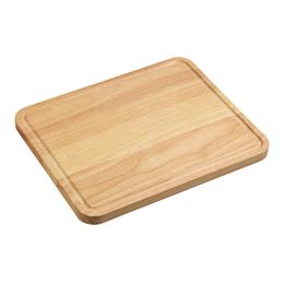 Kesper Schneidebrett &raquo;Servierbrett, Rubberwood, FSC&laquo; mit Saftrille Massivholz B/H/L: 35,5cm x 2cm x 28cm