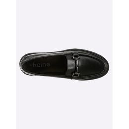 Heine Slipper in schwarz | Gr.: 36