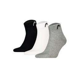 Head Herren Kurzsocken "Socken Elements All Sport Quarter 3P 3er Pack", Gr. 43, bunt, Obermaterial: 65% Baumwolle CO. 20% Polyester PES. 12% Polyamid