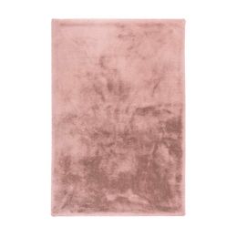 Kayoom Hochflor-Teppich &raquo;Boundless 225&laquo; rechteckig 40 mm H&ouml;he Hochflor, Modernes Muster, Fu&szlig;bodenheizungsgeeignet, Wohnzimmer rosa Polyester B : 160cm 1 Stk.