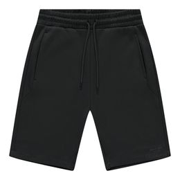 Cars Jeans Herren Sweatbermudas "WALL Short", schwarz, Gr. XXXL, unifarben, Sweatware, Obermaterial: 70% Baumwolle, 30% Polyester, Hosen
