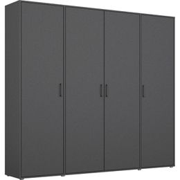Rauch Kleiderschrank &raquo;VOYAGER Garderobe W&auml;scheschrank Schlafzimmer&laquo; in 3 verschiedenen Ausstattungen BASIC/CLASSIC/PREMIUM, mit 2 modernen 