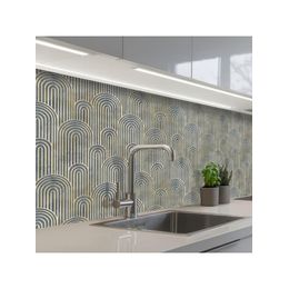 OnlyWow K&uuml;chenr&uuml;ckwand Art Deco | Gr.: 80 x 60 cm
