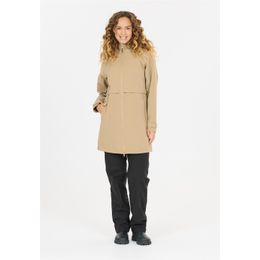 WEATHER REPORT Damen Outdoorjacke "Dayton"hellbraun, beige, Gr. 44, unifarben, 90% Polyester, 10% Elasthan, Jacken, mit getapten N&auml;hten