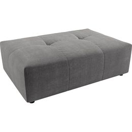 3C Candy Polsterhocker &raquo;Yoshy&laquo; Passend zur Serie Yoshy grau 100% Polyester B/H/T: 120cm x 41cm x 83cm, Easy care